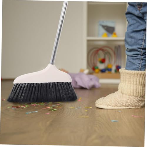 ORFOFE 1 Set Garbage Shovel Indoor Broom Dustpan Home Cleaning Broom Stand up Dustpans Office Broom Dustpan Angle Brooms Lobby Dustpan Scoop Shovel Standing Dustpan Stainless Steel