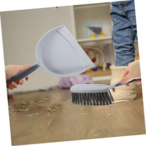 BCOATH 5pcs Broom Dustpan Mini Cleaning Brush Desktop Dustpans Mini Hand Broom Home Mini Brush Broom Mini Desk Broom Brooms Household Products Mini Household Dustpans Aid The Pet Purple