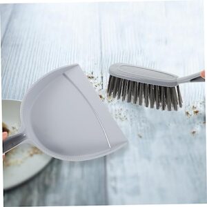 BCOATH 5pcs Broom Dustpan Mini Cleaning Brush Desktop Dustpans Mini Hand Broom Home Mini Brush Broom Mini Desk Broom Brooms Household Products Mini Household Dustpans Aid The Pet Purple