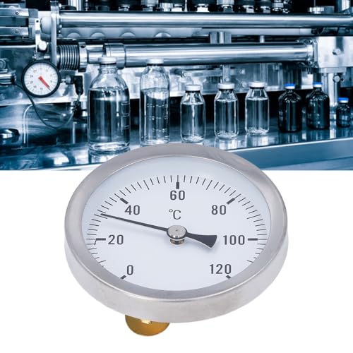 Oven Temperature Meter, High Accuracy Large 63cm Dial, Capillary Tube Design, 63cm Large Dial, for Commercial, Residential Use