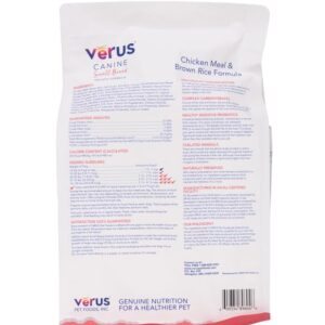 VeRUS Pet Foods Dry Dog Food Pork, Advanced Vitality Formula 4lb Bag