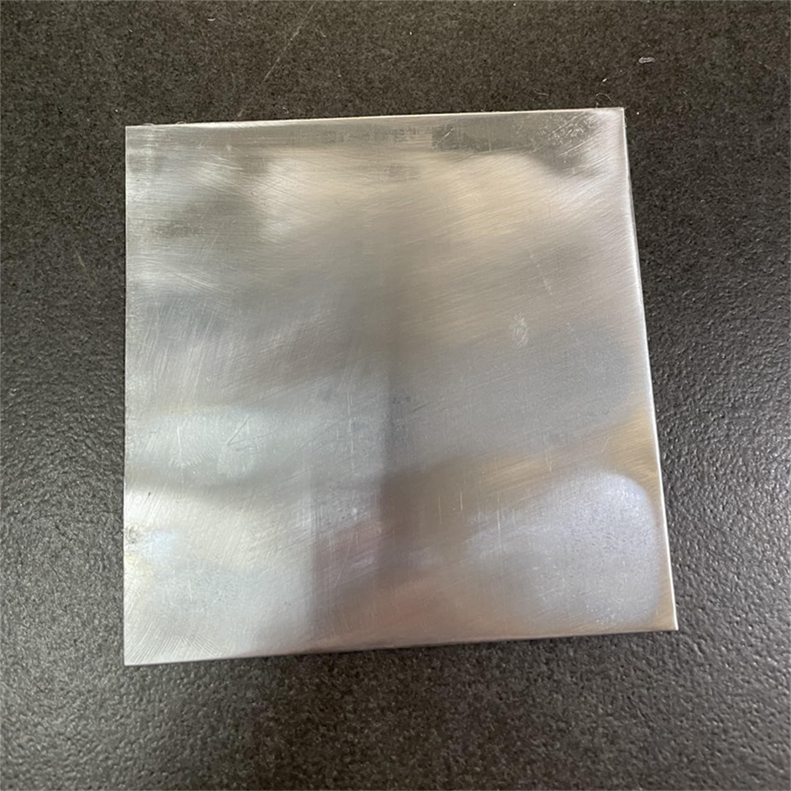 2Pcs Pure Copper Zinc Anode Sheet 99.9% 0.04" x 4" x 4" for Zinc Plating and Zinc Electroplating, Zinc Electrode Strips,Scientific Experiment Research(1mm x 100mm x 100mm)