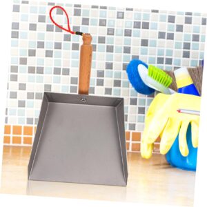 BUTIFULSIC 1pc Kitchen Table Dustpan Interior Cleaner Small Upright Dustpan Commercial Dust Pan Desk Cleaner Dustpan Small Dust Pan Dustpan Scooper Dustpans Stainless Steel Dust Pan Silver