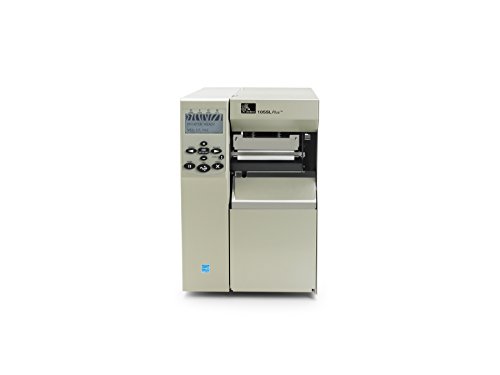 ZEBRA TECHNOLOGIES 105SLPlus Thermal Transfer Printer - Monochrome - Desktop - Label Print / 12.01 in/s Mono - 203 dpi - Fast Ethernet - USB - LCD / 102-801-00200 / (Renewed)