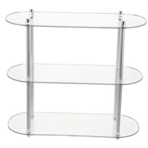 unomor multi-layer shelf bathroom rack plate display stands multi-layer makeup shelf table top display stand desktop storage rack two tier bathroom counter organizer desk vanity the pet