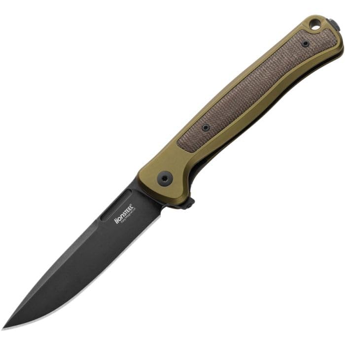 LionSteel Skinny Framelock Green Al LSTSK01AGB