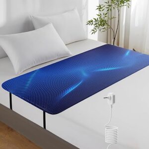 Earthing Mat for Bed Grounding Sheet for Sleeping Improving Sleep, Grounding Mat for Reducing Stress with Grounding (27"x60")