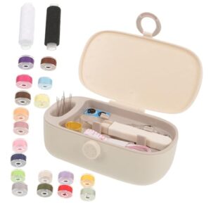 topperfun 1 set box embroidery kit sewing kit sewing needle tool kit pp sewing thread kit