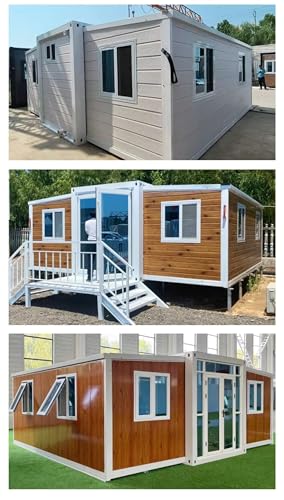 Insulated Prefab Folding Expandable Container Homes Tiny House Portable Container Home