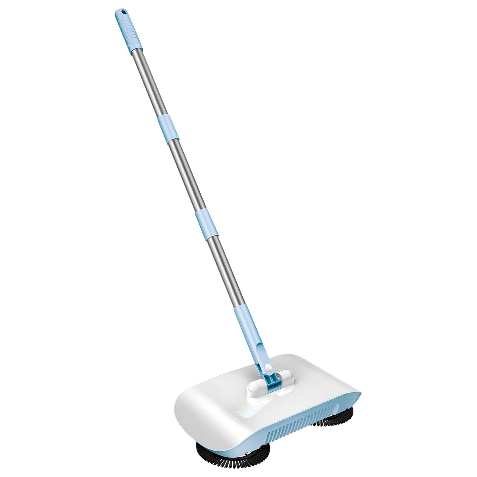 Broom with Dustpan Combo Set Hand Push Sweeper Household Lazy Three-in-one Suction Sweeper Cleaning Machine Floor Stall Broom Set Dust Pan and Broom Set Small Broom Dust Broom Cleaning Tools