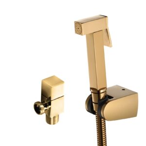 shower system, handheld bidet sprayer for toilet cold water baby cloth diaper sprayer wall mounted brass toilet sprayer high pressure handheld sprayer kit with angle valve baby cloth diaper cleaning,