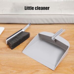 Broom With Dustpan Combo Set Dustpan And Brush Set Handheld Dustpan And Brush Comfortable Grip Brush And Dustpan For Sofa Tabletop Bedroom Tent Cleaning Broom Set Dust Pan And Broom Set Cleaning Tools