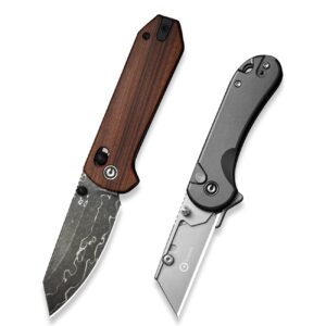 civivi yonder and elementum utility, great edc knife set