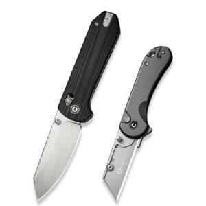 civivi yonder and elementum utility, great edc knife set