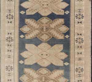 8x10 beige oushak knotted carpet hand made rug