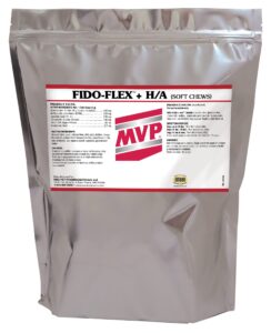 mvp fido-flex h/a soft chews to support comfort, healthy joints, and mobility through all the stages of a dog’s life. (360 ct)