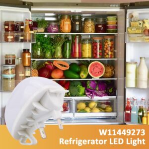 W11602886 Refrigerator LED Light Bulb for Whirlpool Kitchenaid Kenmore Amana Refrigerator Freezer Light W11468934 W11520324 W11549780 W11449273 AP7192759 AP6986570 W11251749