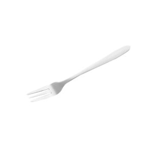 OKUMEYR Mini Forks Stainless Steel Forks Sandwich Picks 3-tine Fork Afternoon Tea Forks Salad Fork Fruit Fork Three-tine Fork Cocktail Tableware Silver Stainless Steel Fork