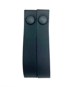 nani shirt clips: magnetic shirt accessories, clothing cinch clips, t-shirt clips, 1 pair (2 clips) (black)