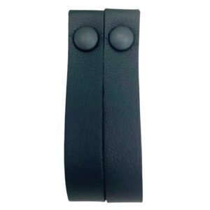 Nani Shirt Clips: Magnetic Shirt Accessories, Clothing Cinch Clips, T-Shirt Clips, 1 Pair (2 Clips) (Black)