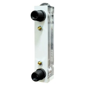 YXQ Water Liquid Flow Meter 0.05-0.5GPM 0.2-2LMP 1/2 Inch PT Thread Knob Panel Type Flowmeter