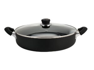 hudson nonstick paella pan hudson 11-inch aluminum, 3.7 qt