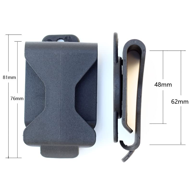 BRASSU Sheath Rotating Back Clip K Sheath Belt Clip DIY Sheath Knife Case Accessories