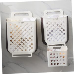 1 Set Wall Hanging Laundry Basket Plastic Hamper Baskets Storage Bins for Clothes Dirty Storage Baskets for Laundry Hamper Collapsible Clothes Basket Clothes Hamper Baby