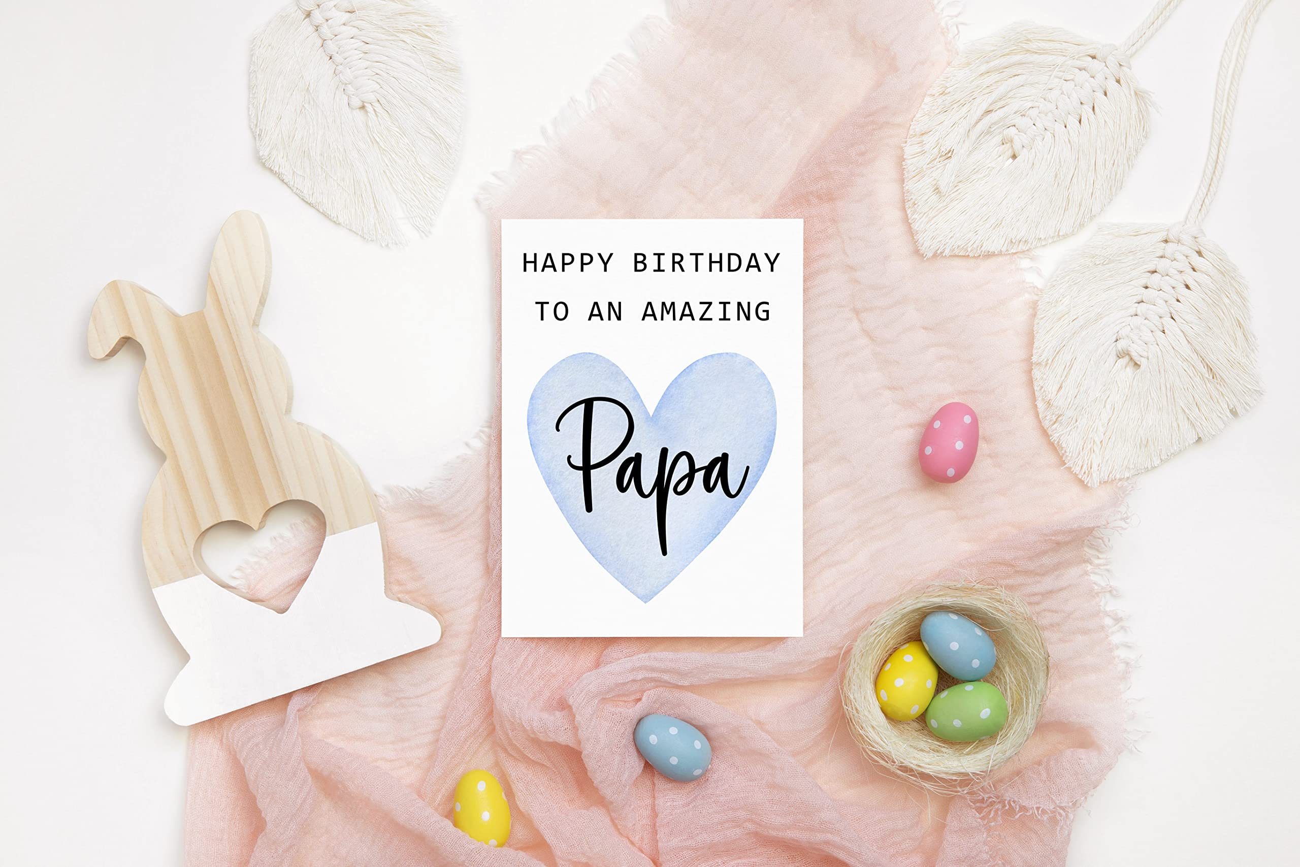 TunlaStore Happy Birthday To An Amazing Papa Card - Cute Birthday Card For Papa - Greeting Card - Amazing Papa Card - Papa Birthday Gift - Best Papa Birthday Card - Gift Idea Happy Birthday