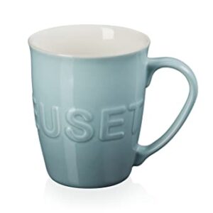 Le Creuset Stoneware 20 oz Extra-Large Logo Coffee Mug, Sea Salt