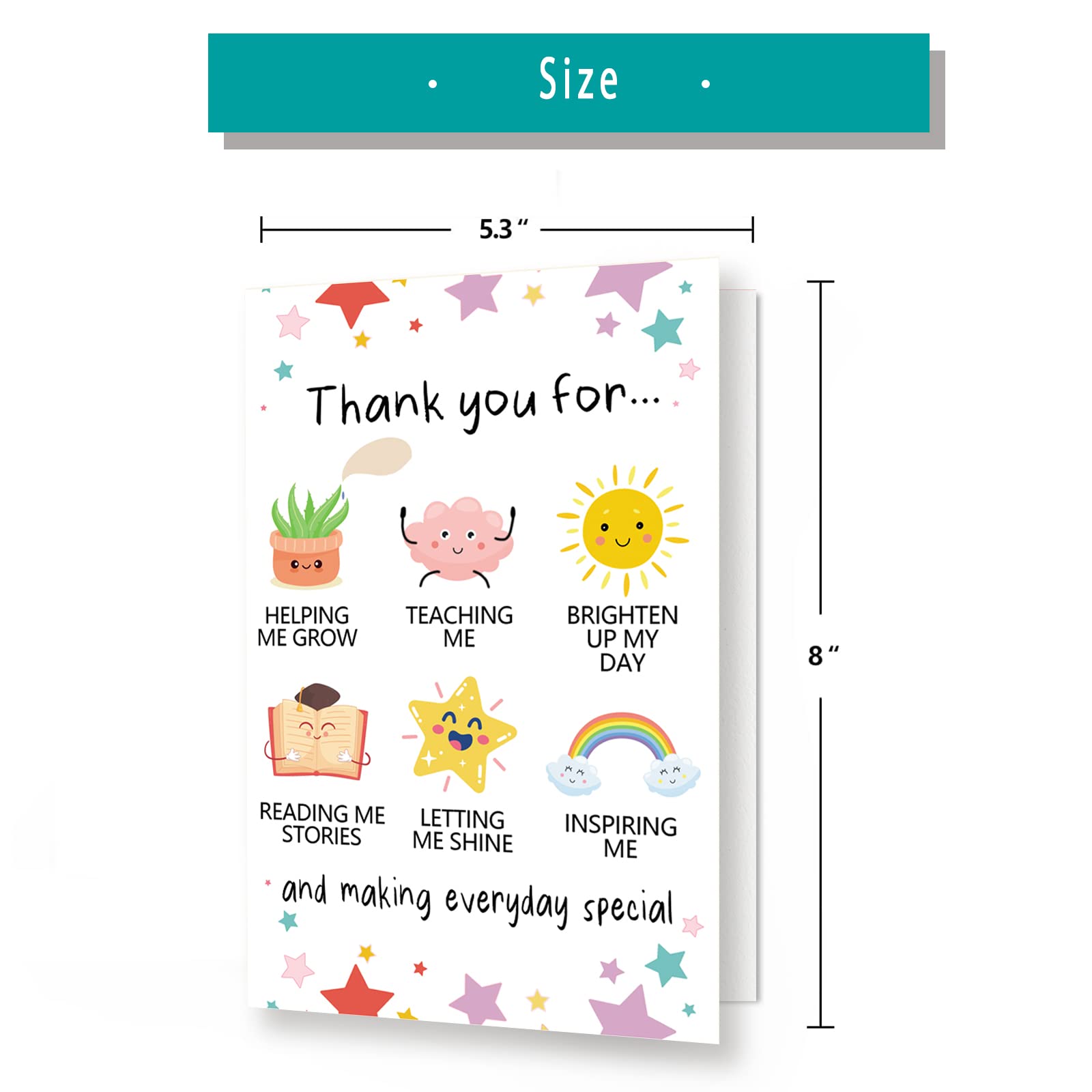 YiKaLus Cute Thank You Card for Doctor Nurses, Appreciation Gifts for Women Men, Medical Staff Appreciate Greeting Card, Perfect Doctors Day Gift Idea for Doctor Staff