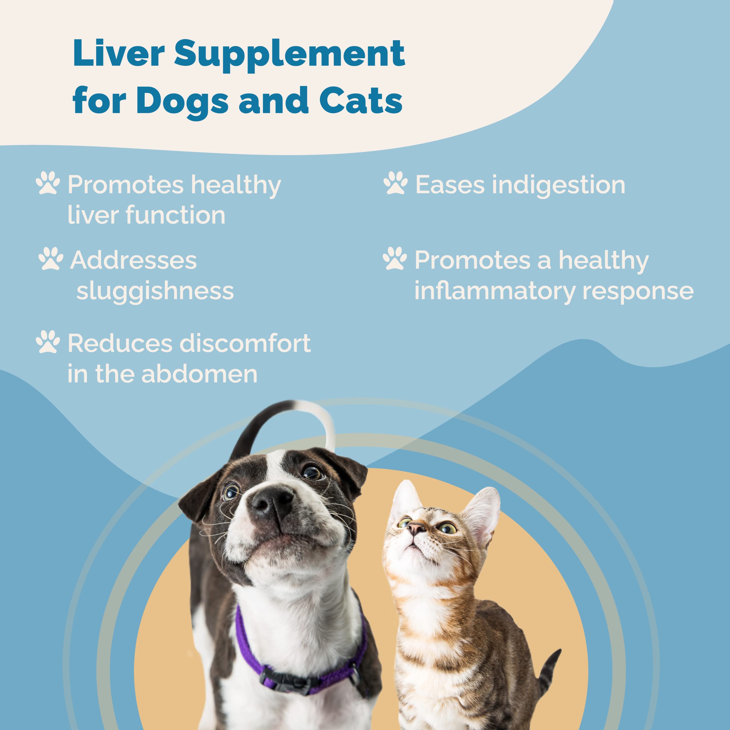 Liver Immunity Regimen | Liver Supplement & Immunity Blend Supplement for Pets | Naturally Aids in Healthy Liver & Immune System Function for Dogs & Cats