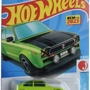 Hot Wheels '73 Honda Civic Custom, HW J-Imports 8/10 [green] 117/250