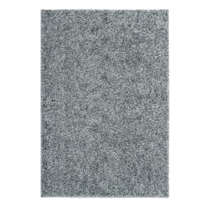 IMINROME Shag Area Rugs for Bedroom Living Room Thick Area Rugs 11x15 Non-Shedding Shaggy Carpet for Living Room with Non-Slip Bottom, Grey, 11x15 Feet