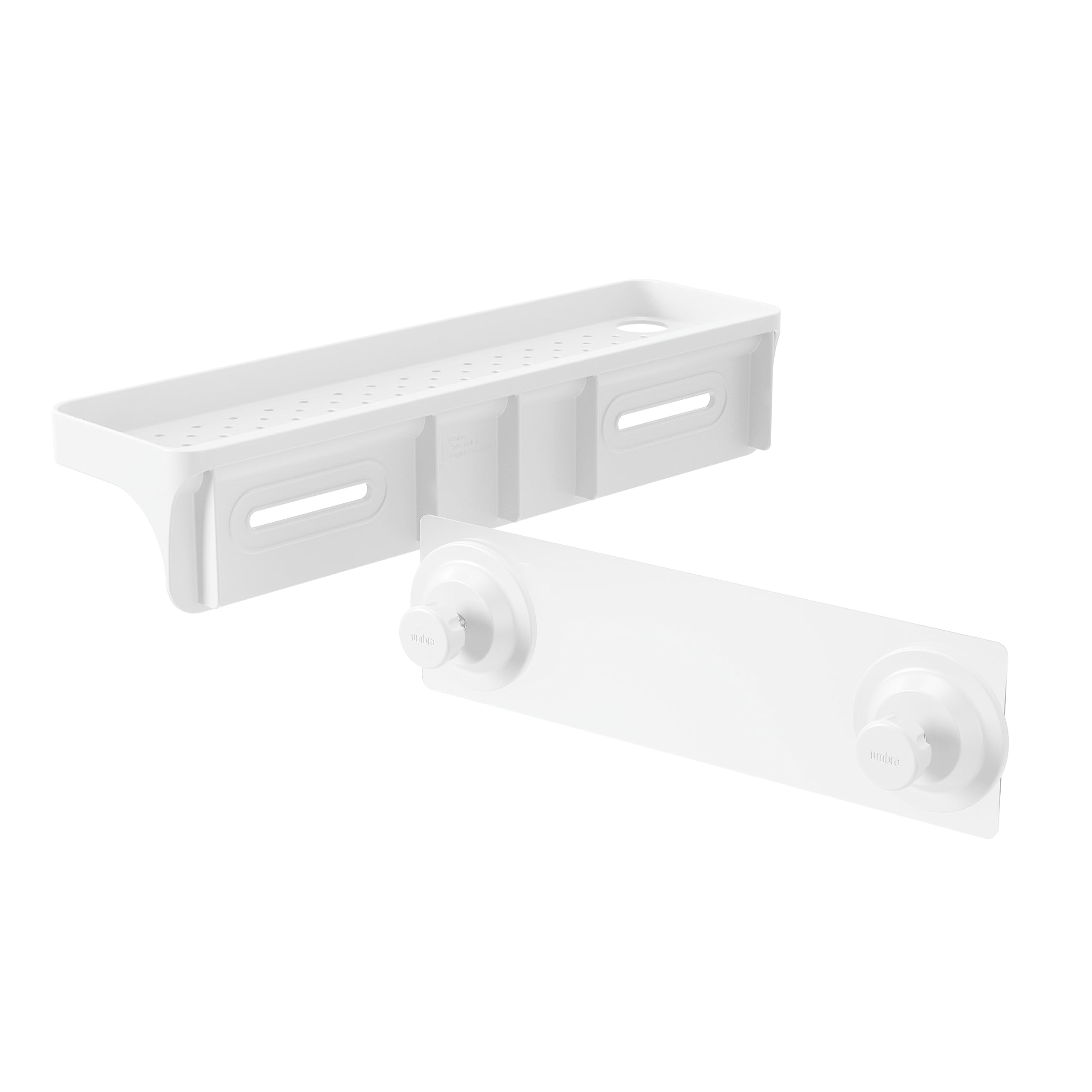 Umbra Flex Adhesive Shelf, White