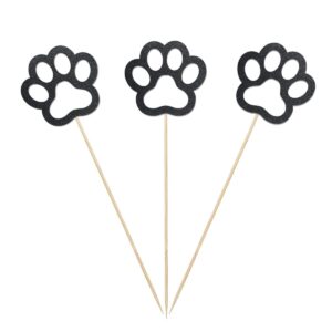 dog print centerpiece sticks, 12-pack table topper double-sided birthday baby shower party decorations