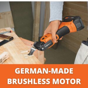 Fein MultiMaster AMM 700 Max Top Cordless Oscillating Multi-Tool Kit with QuickIN System - StarLockMax Mount, 18 V AMPShare, 4 Ah - 71293661090