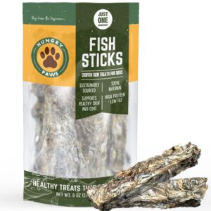 hungry paws cod skin sticks for dogs: a nutritional powerhouse for radiant coats and healthy smiles