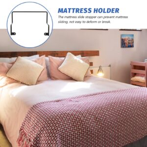 EXCEART Mattress Anti-Slip Baffle Mattress Stopper Quilt Clips Bed Suspenders Mattress Riser Mattress Slide Stoppers Mattress Anti-Slip Stopper Mattress Holder Heated Bed Pad Non-Slip Iron