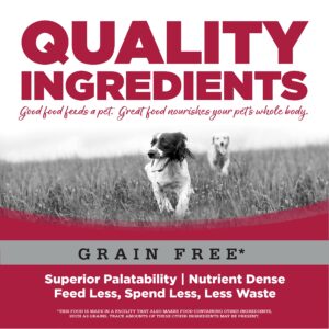 NutriSource Seafood Select Grain Free Dry Dog Food, Salmon and Menhaden Fish Meal, 26LB