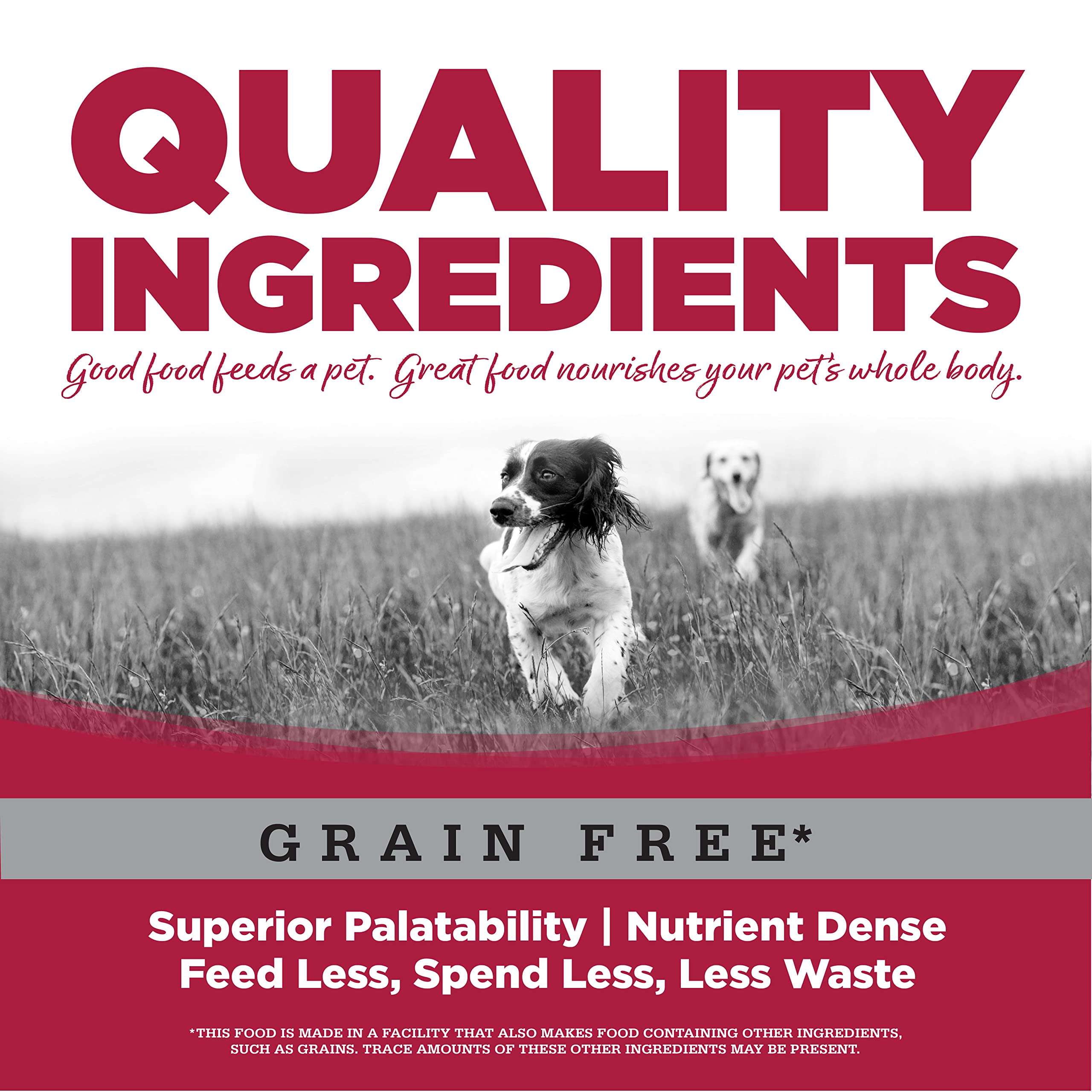 NutriSource Seafood Select Grain Free Dry Dog Food, Salmon and Menhaden Fish Meal, 26LB