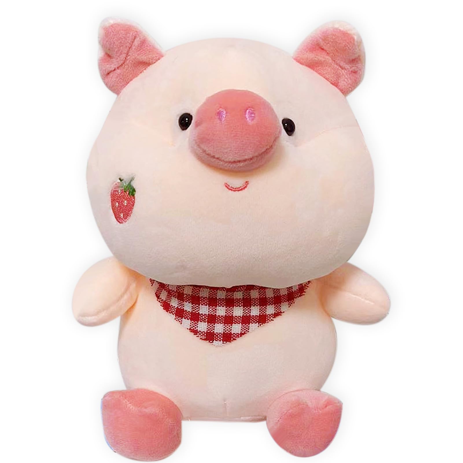 AUCOOMA Pig Plush Stuffed Animal Cute Pink Pig Plush Pillow Piggy Plushies Doll Toy 9.8"