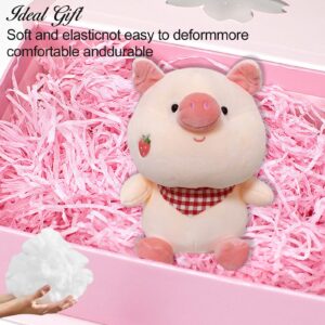 AUCOOMA Pig Plush Stuffed Animal Cute Pink Pig Plush Pillow Piggy Plushies Doll Toy 9.8"