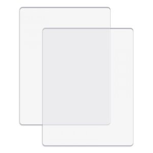 baofali 2 pcs/1 pair standard cutting pads for die cutting machine；clear polycarbonate plastic cutting plates,cutting pads die cutting plates 8 3/4" x 6 1/8" x 1/8 "(22.5 x 15.5 x 0.3 cm)