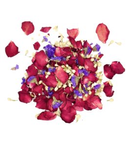 dried flower petals,dried rose petals for weddings, 20 cups(3.5oz) biodegradable flower petals confetti,flower girl proposal,table decorations valentine's day