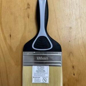 ROLLINGDOG 4 Inch Paint Brush- Large Paint Brush,Soft Paint Brush for Wall Paint,Ceiling,Blinds,Large Surface Areas(100mm)