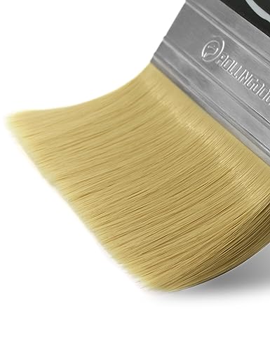 ROLLINGDOG 4 Inch Paint Brush- Large Paint Brush,Soft Paint Brush for Wall Paint,Ceiling,Blinds,Large Surface Areas(100mm)