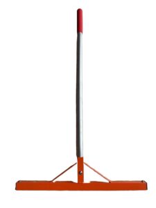 zeluga 10-237 24in. t-bar handheld magnet sweeper, orange