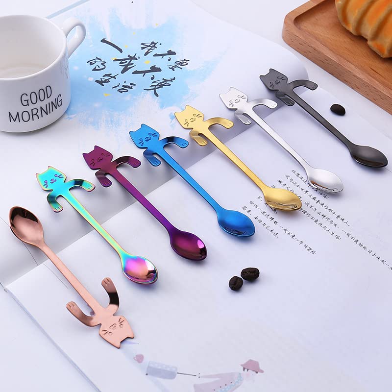 Eternal Spirit Beauty 4 in 1 Coffee, with GANODERMA (REISHI) – Pack of 2. Bonus 1 Stainless Steel Cute Mini Cat Spoon, Assorted Colors