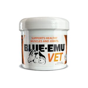 blue emu vet skin & joint soothing cream - deep hydration & joint support for your furry friends - 12 oz